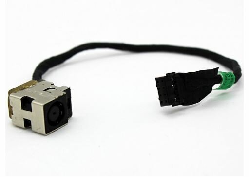 Разъем питания для ноутбука HP Pavilion M7, M7-1000, DV6, DV6-7000, DV7, DV7-7000, 8-pins, с кабелем