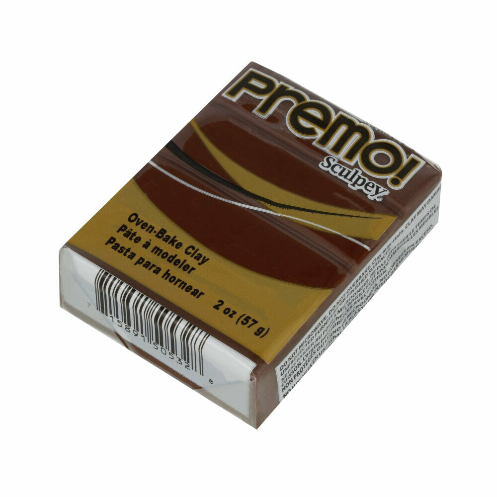 Sculpey Premo полимерная глина PE02 57 г 5053 темно-коричневый
