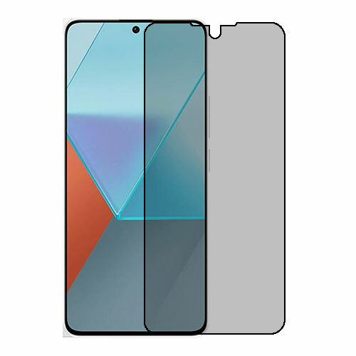 Скрин Мобайл защитный экран для Xiaomi Redmi Note 13 Pro из нано стекло 9H приватное