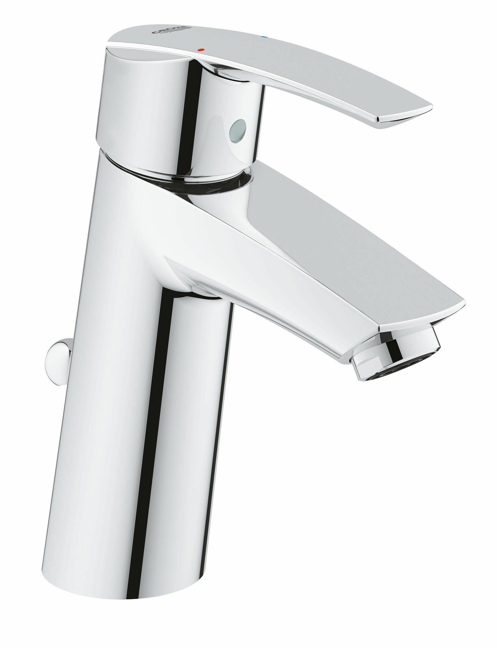 Смеситель однорычажный для ванны GROHE Atrio, круглая розетка, комплект верхней монтажной части для Rapido SmartBox, хром (24355000)