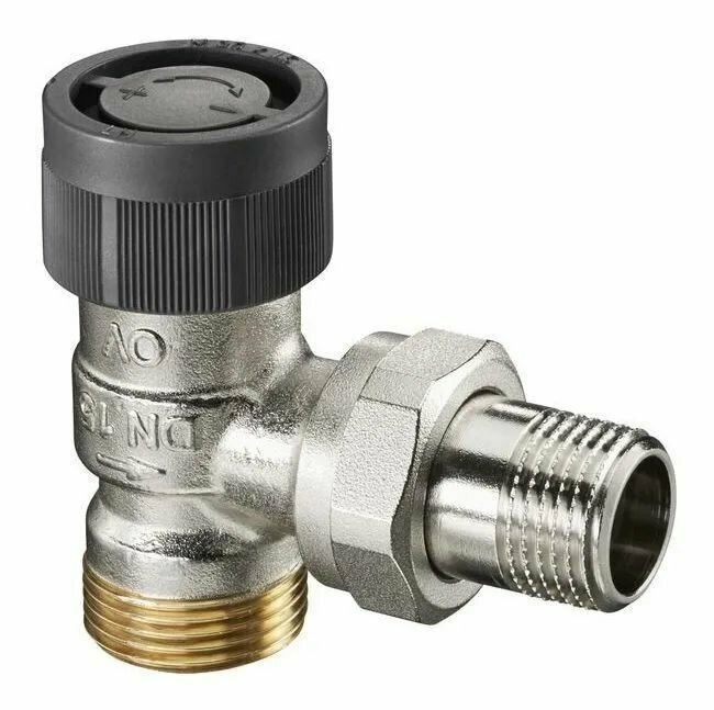 Термостатический вентиль "A" 3/4"x1/2", угловой, OVENTROP