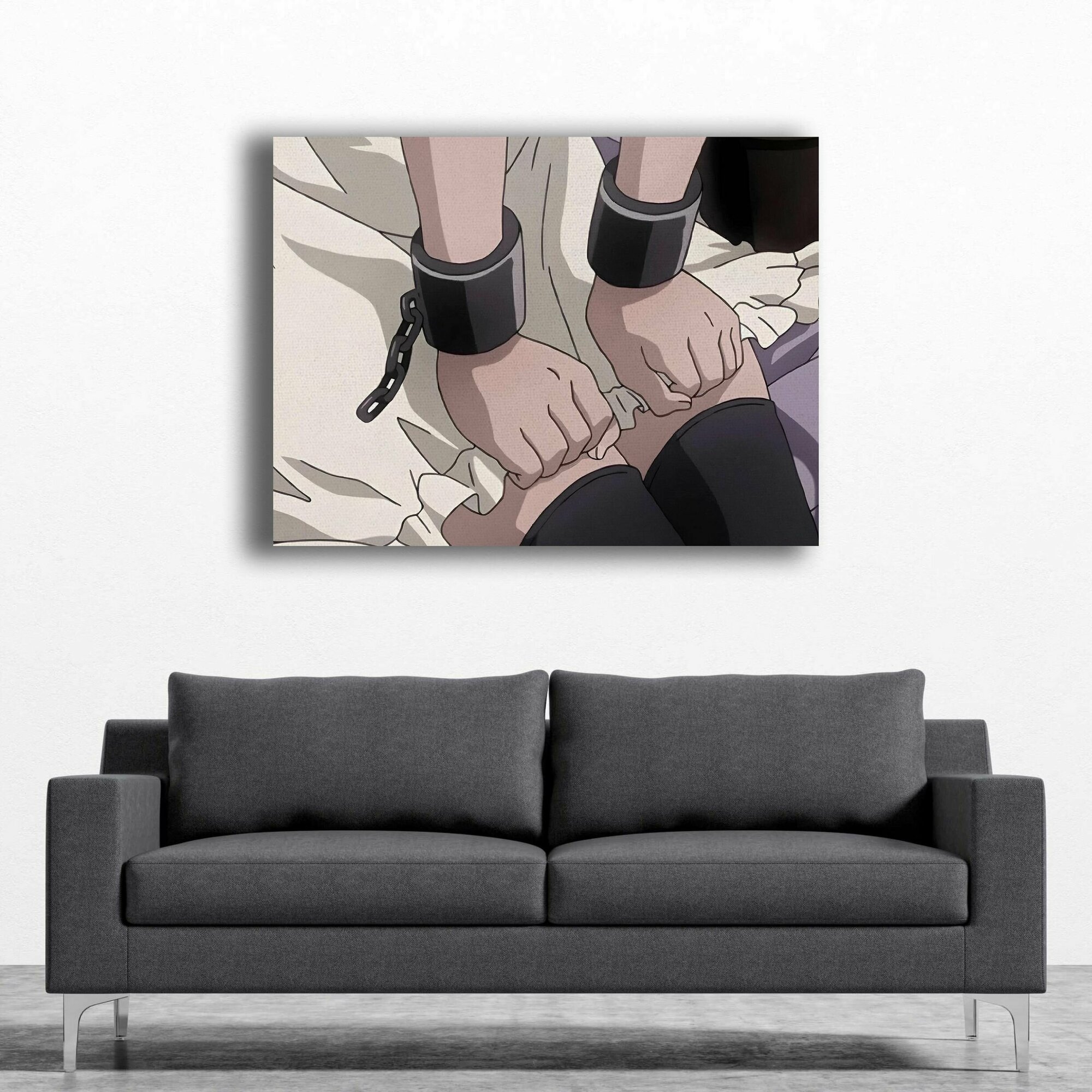 Интерьерная картина на холсте / dead inside / zxc 50*70