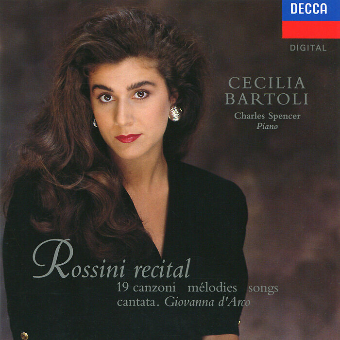 Rossini: Giovanna d'Arco; 19 songs. Cecilia Bartoli (1 CD)