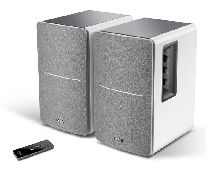 Колонки Edifier R1280T, белый/ серебристый