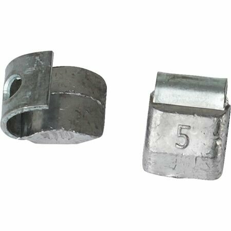 Набивной грузик свинцовый для стальных дисков 5 г. (уп. 200 шт)