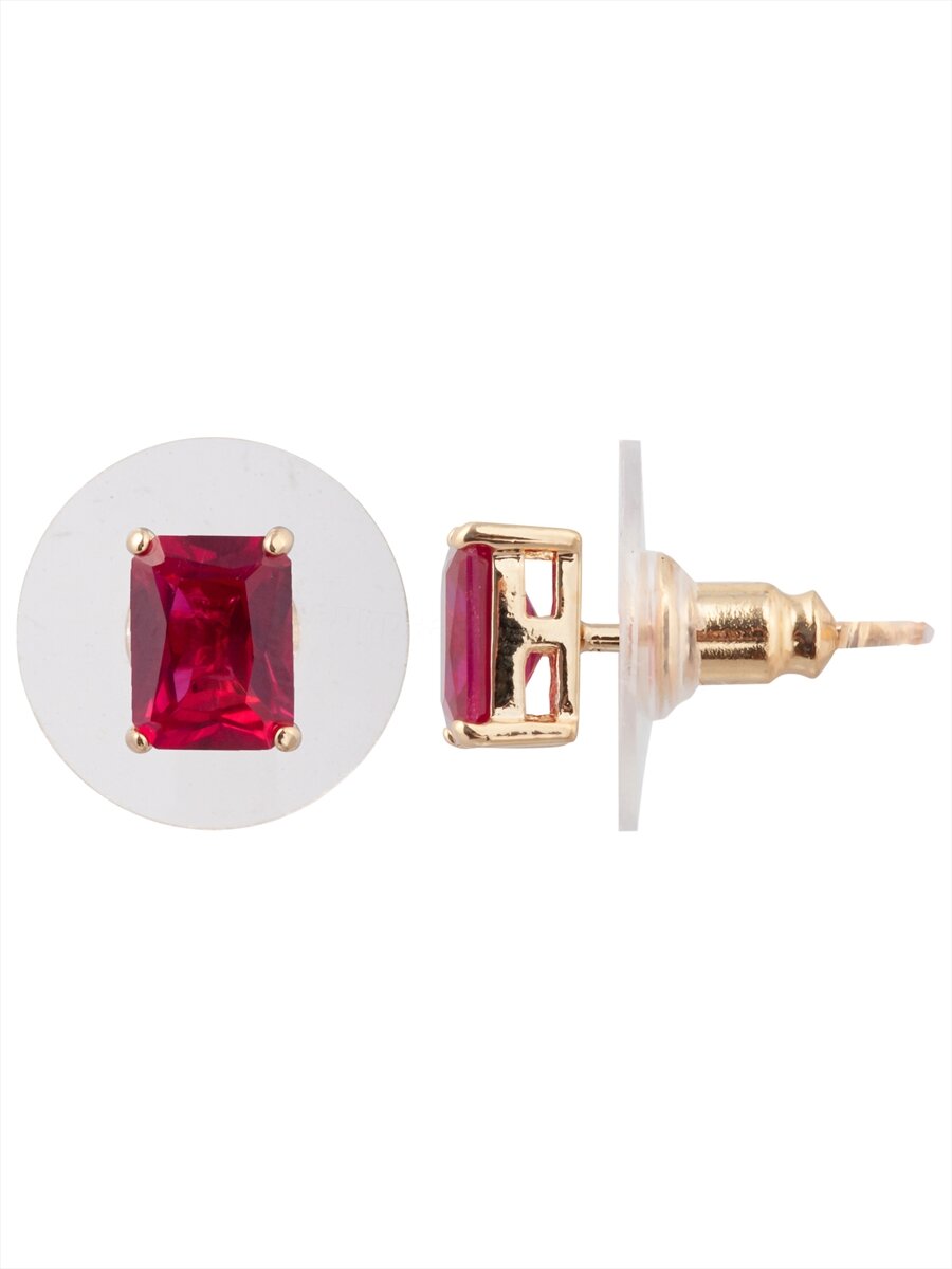 Серьги Lotus Jewelry, корунд