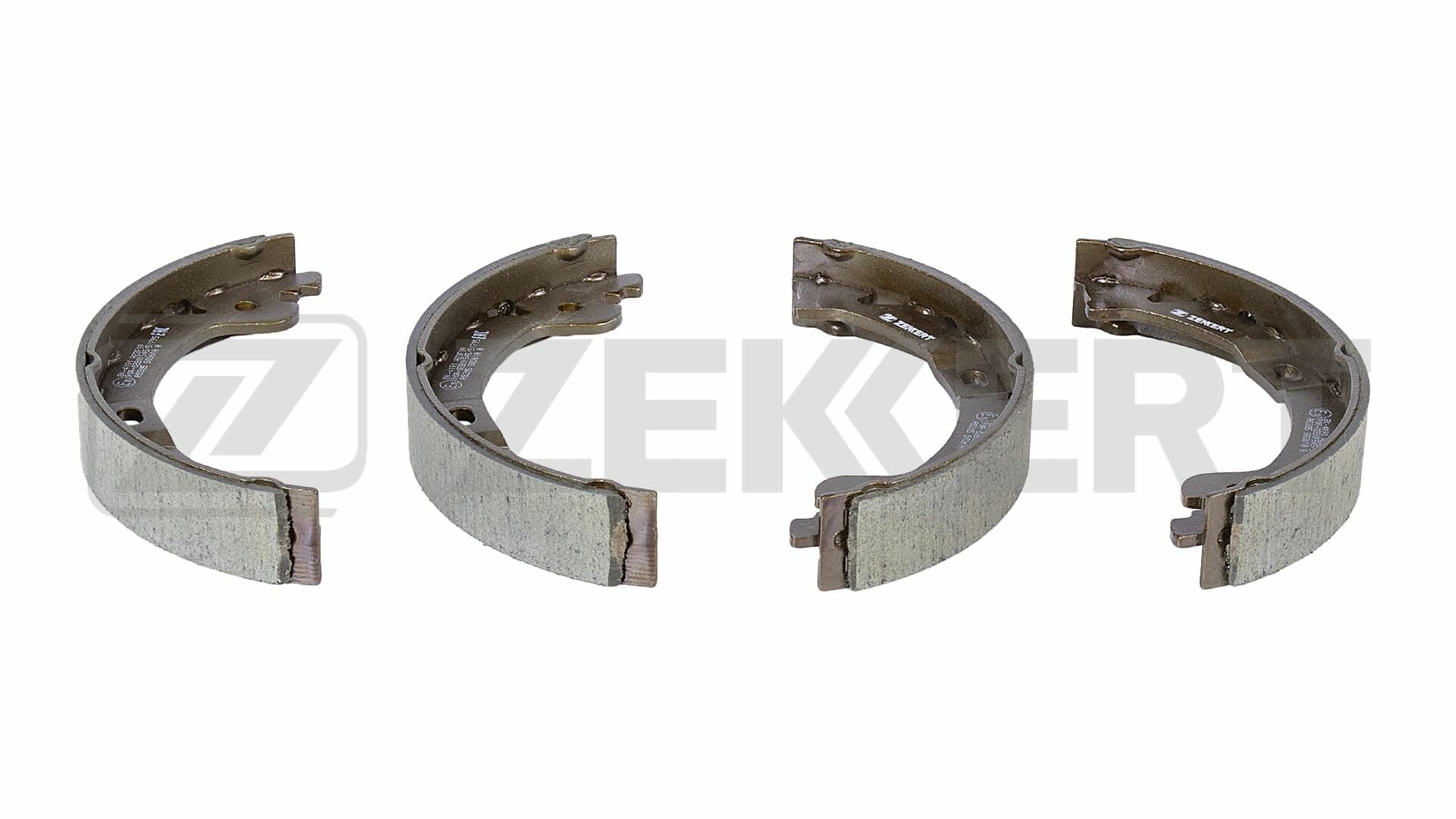 Колодки тормозные стояночного тормоза, ручника задние для Dodge Caravan (с 2000 г) барабанные арт bk-4191