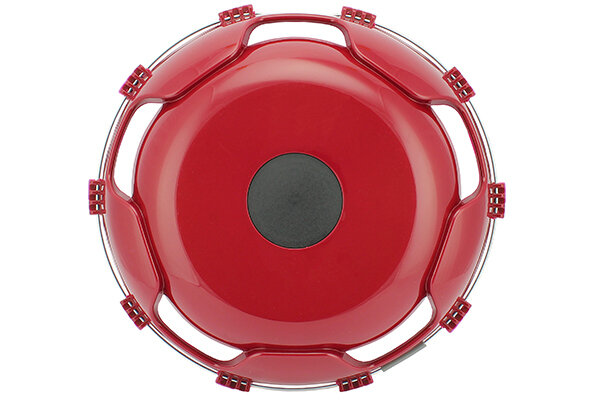 Колпак на диск колеса R-17,5 передний (пластик-бордо)