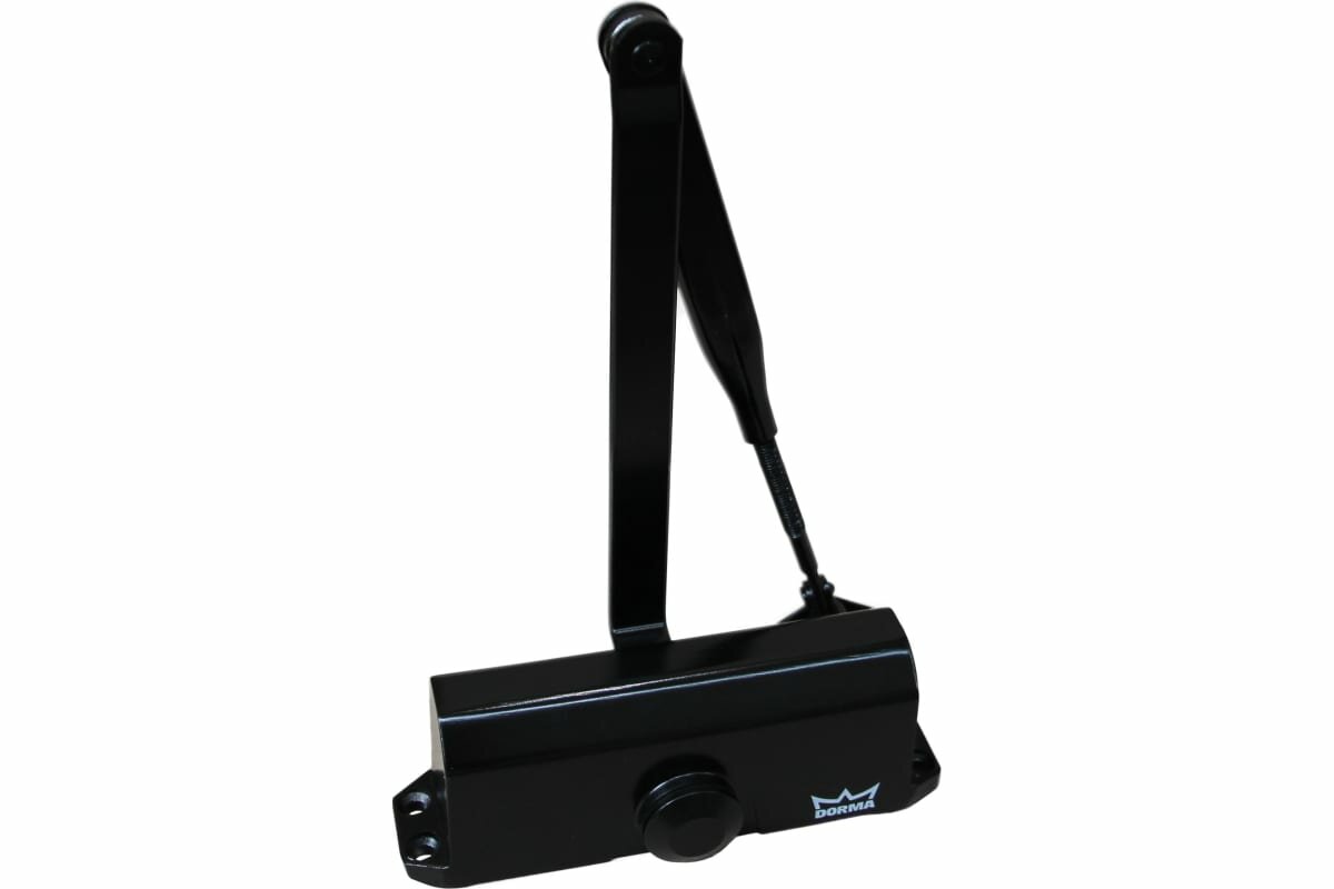 Dormakaba TS77 EN 4 стд. доводчик черный для наружной установки на дверь, 76060119