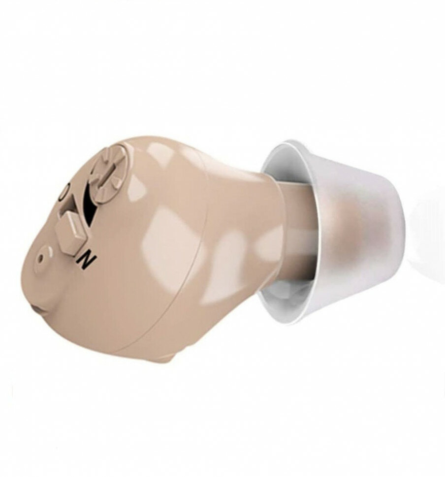 Усилитель звука Острослух "ZDC-17", внутриушной, шумоподавление, аккумуляторный