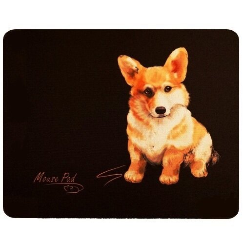 Коврик для мыши Диалог PM-H15 Dog 220*180*3мм ткань на пористой резине - Собака - Друг Человека