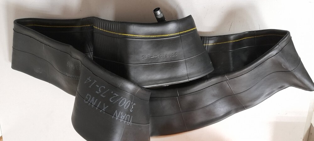 Камера для заднего колеса мотоцикла/питбайка 2,75/3,00-14 YUANXING