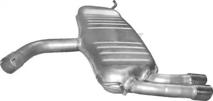 Глушитель задняя часть Seat Altea, Leon 2.0TDI 04- Polmostrow арт. 30259