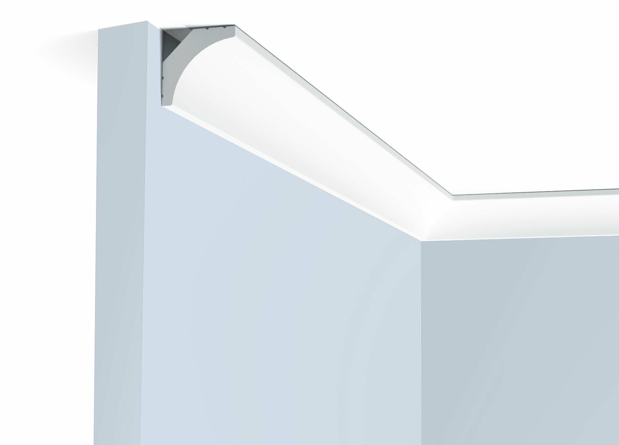 Карниз ударопрочный HiWood A35 (25*25*2000 мм)