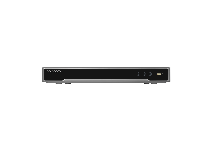 NR2816 Novicam PRO v.3137 IP видеорегистратор, запись 16 каналов IP 8Мп 30к/с, 2 HDD до 10 Тб, поддержка H.265+(IVMS 4.5 PRO, Hik-Connect, Guarding Vision)