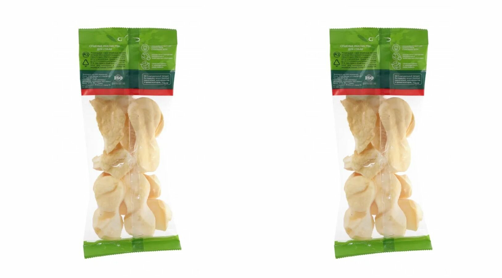 Titbit Лакомство для собак, Чипсы говяжьи XXL, 2 шт