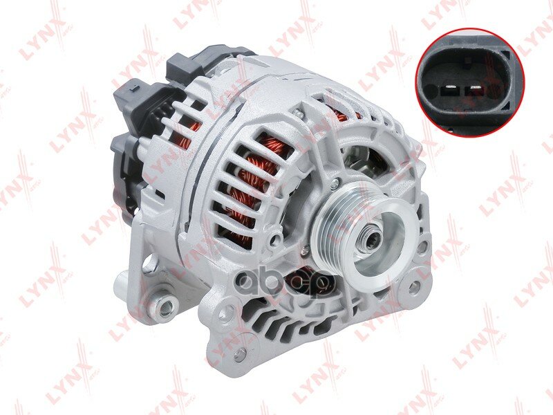 Генератор AUDI A3(8P1) 1.6 FSI 03-07, SKODA Octavia(1Z3,1Z5) 1.4 TSI 04-13 / Octavia(1Z3,1Z5) 1.6 FS 03C903023 LYNXauto арт. .