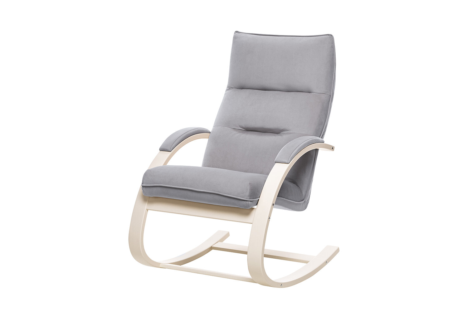 Кресло-качалка SCANDICA Скаген, 67,5х101х84, цвет светло-серый