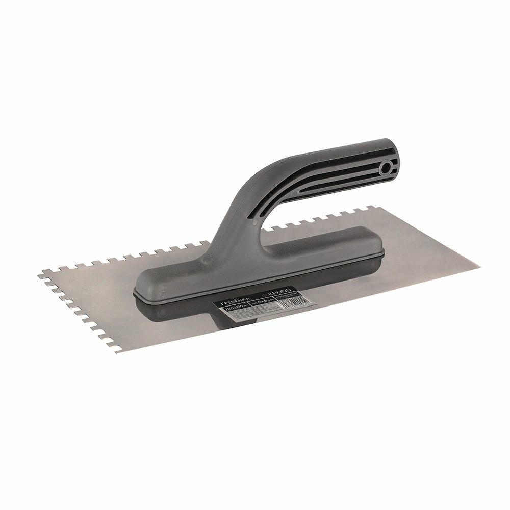 Гребенка KRONS нержавеющая сталь 280x130 мм зуб 6x6 мм