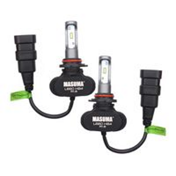 MASUMA L660 (0947112150 / 1864955009 / 262947F000) лампы светодиодные к-кт 2шт hb4 6000k 4000lm p22d\