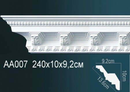 Карниз из полиуретана Perfect AA 007 (100*92*2400мм)