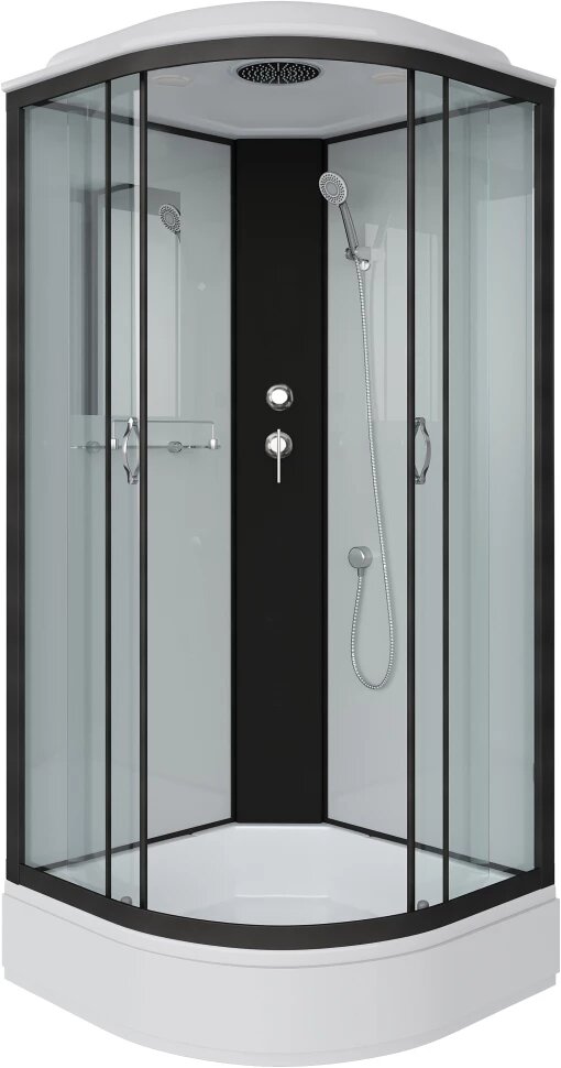 Душевая кабина 100x100x220 см Niagara NG-6702-14 прозрачное