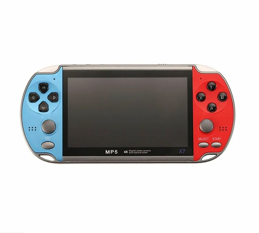 Портативная игровая консоль X7, портативная, более 1000 игр, 8Гб