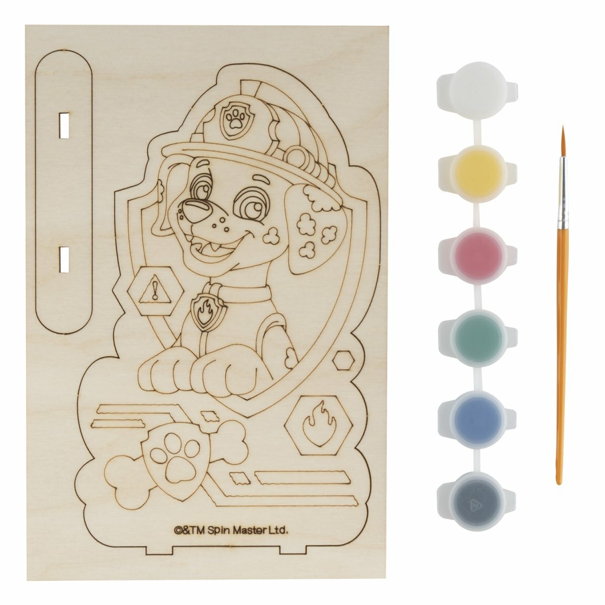 Роспись по дереву Игрушка сувенир Щенячий патруль Маршалл Фнс-003