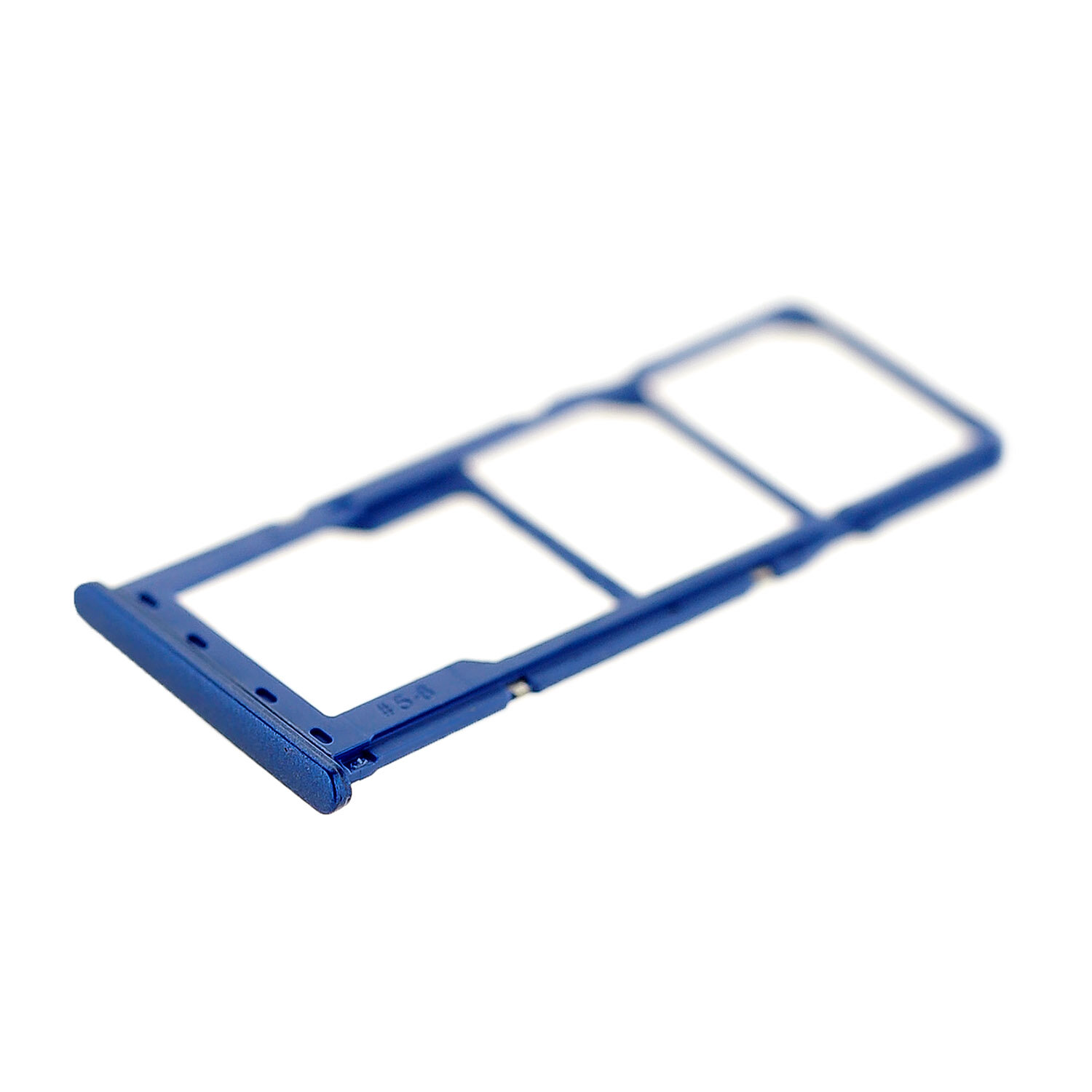 Слот SIM/ microSD-карт для Samsung Galaxy A21s (A217F) синий