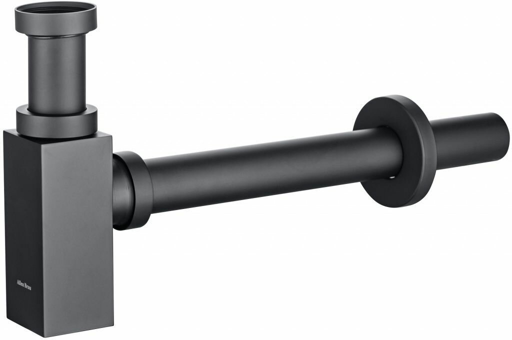 Сифон для раковины в ванную Allen Brau Infinity 5.21027-31 черный матовый