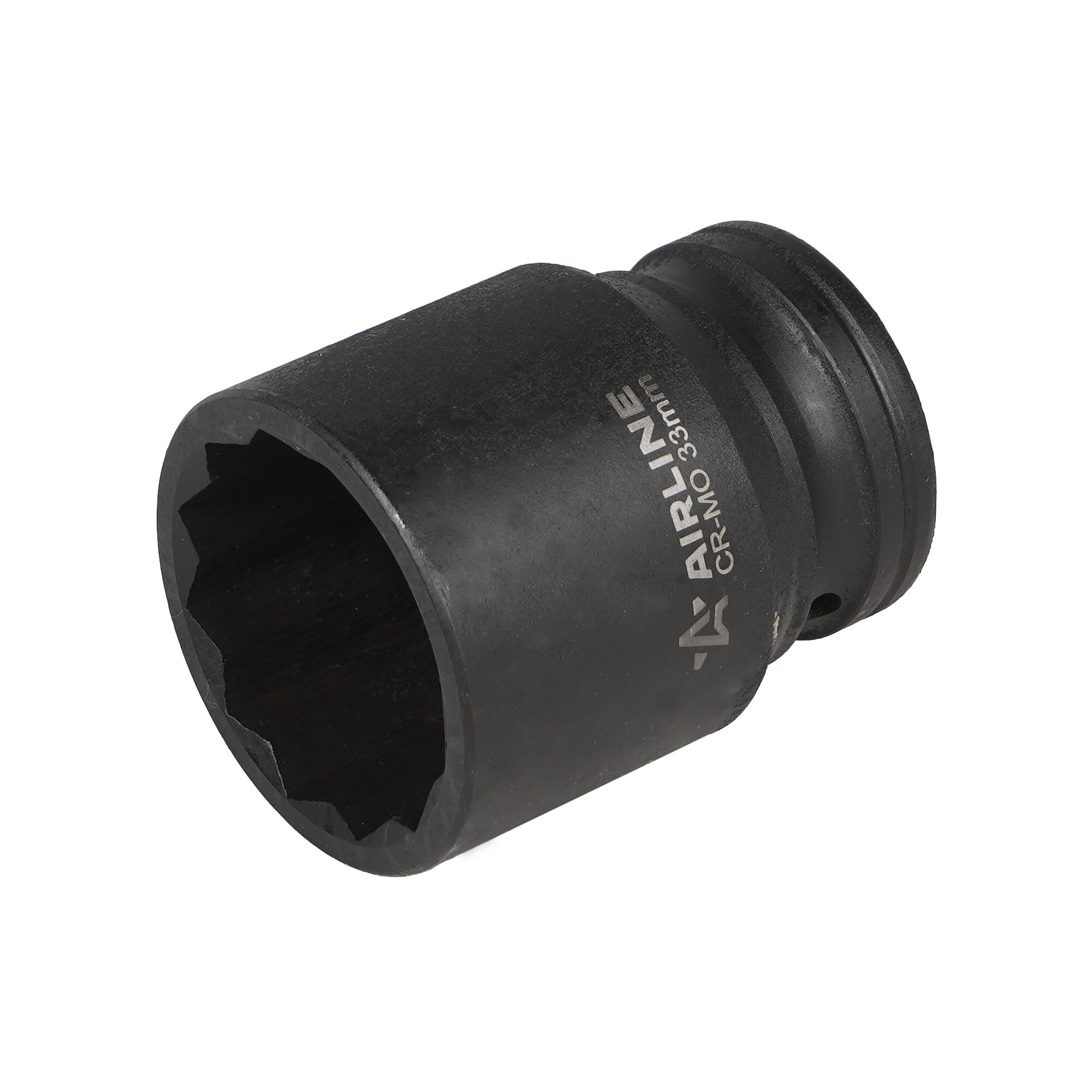 AIRLINE ATAS817 Головка ударная торцевая 3/4 DR двенадцатигранная 33 мм L=56 мм