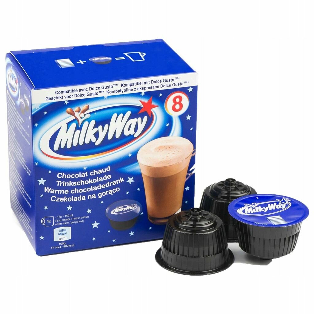 Какао напиток в капсулах Milky Way 1 упаковка