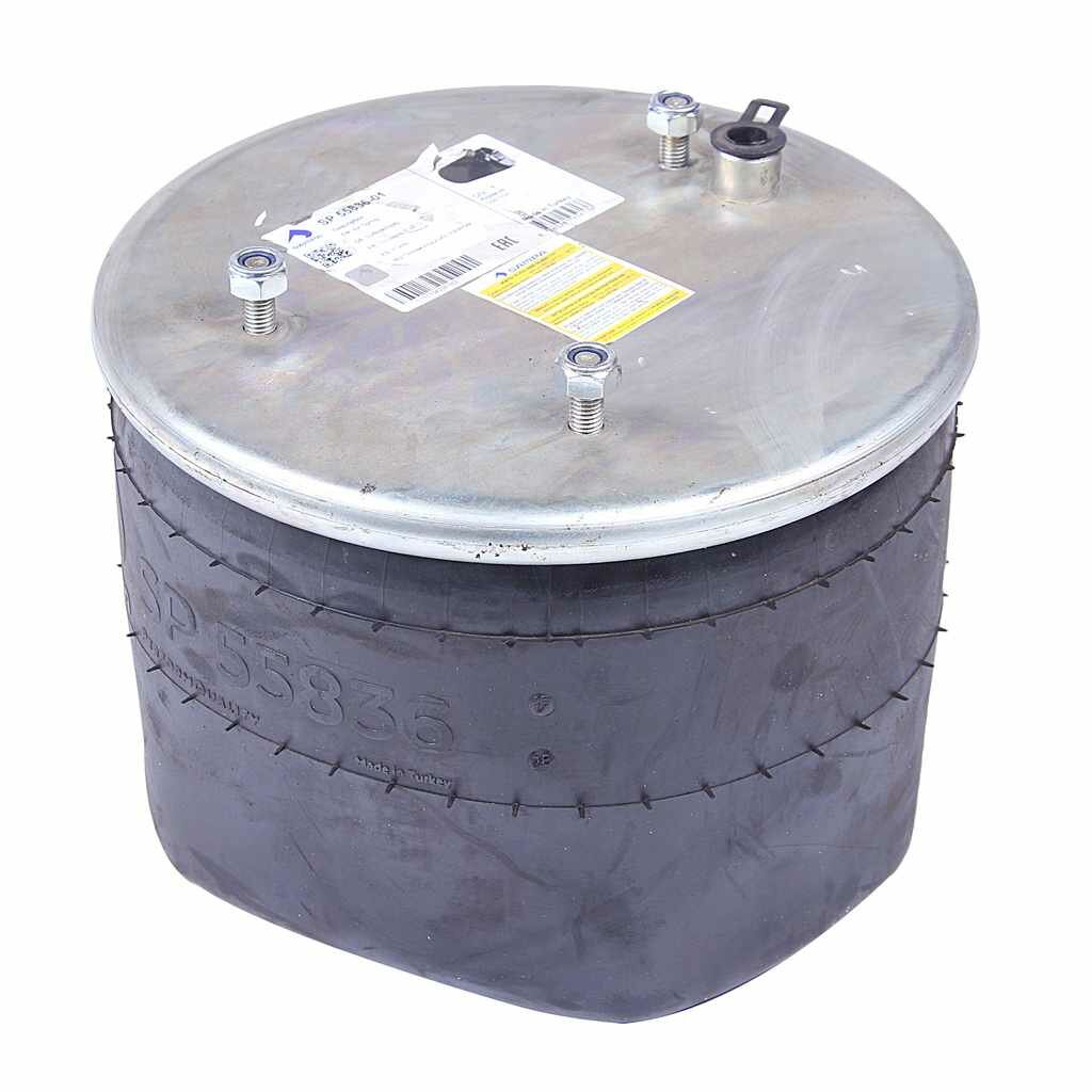 Пневморессора DAF 95 (без стакана) (3 шп, 1шт. M16х1.5мм без отбойника), SP55836-01, SAMPA