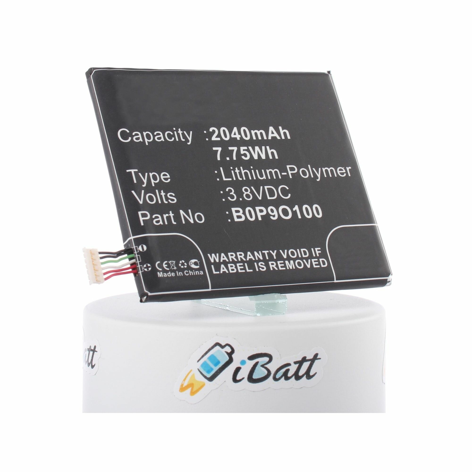 Аккумуляторная батарея iBatt 2040mAh для телефонов HTC Desire 610