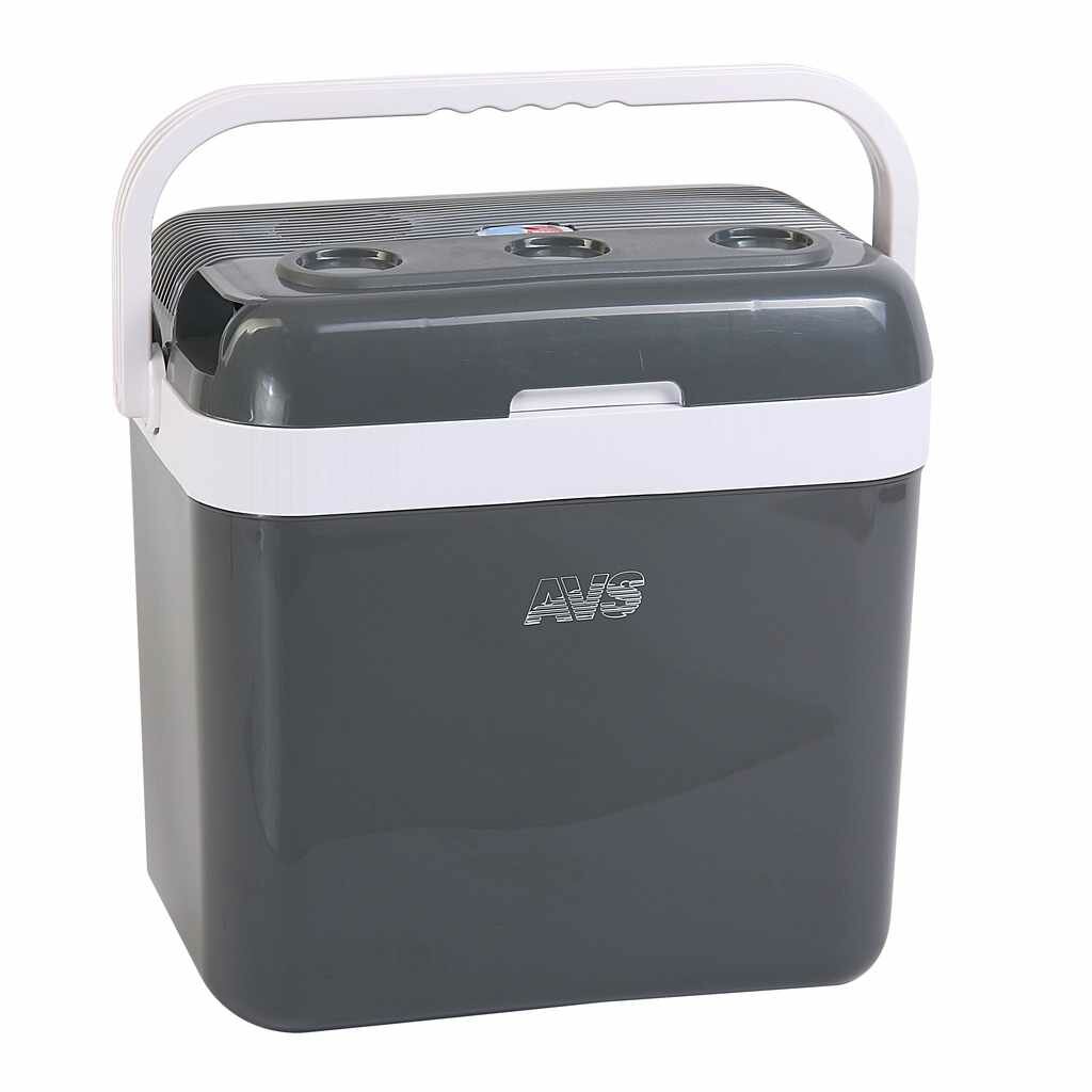 Автохолодильник 32л 47.5х31х44см термоэлектрический с функц. нагрева 12/220V 45W 6.6кг, 43440, AVS