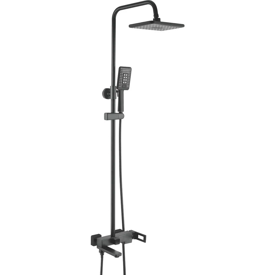 Душевая система Shevanik S9MZ03SD6HHT, черный