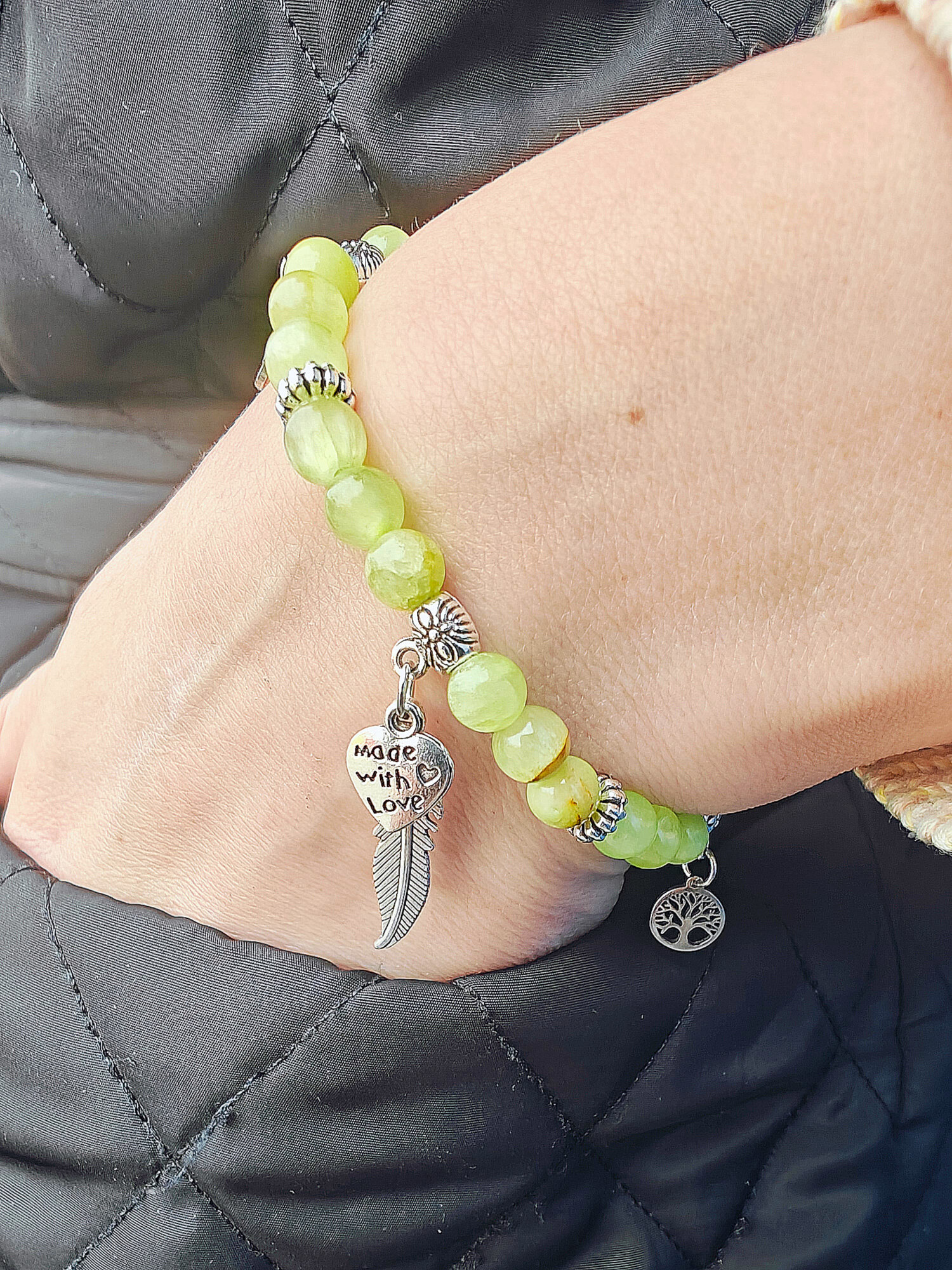 Браслет, оникс