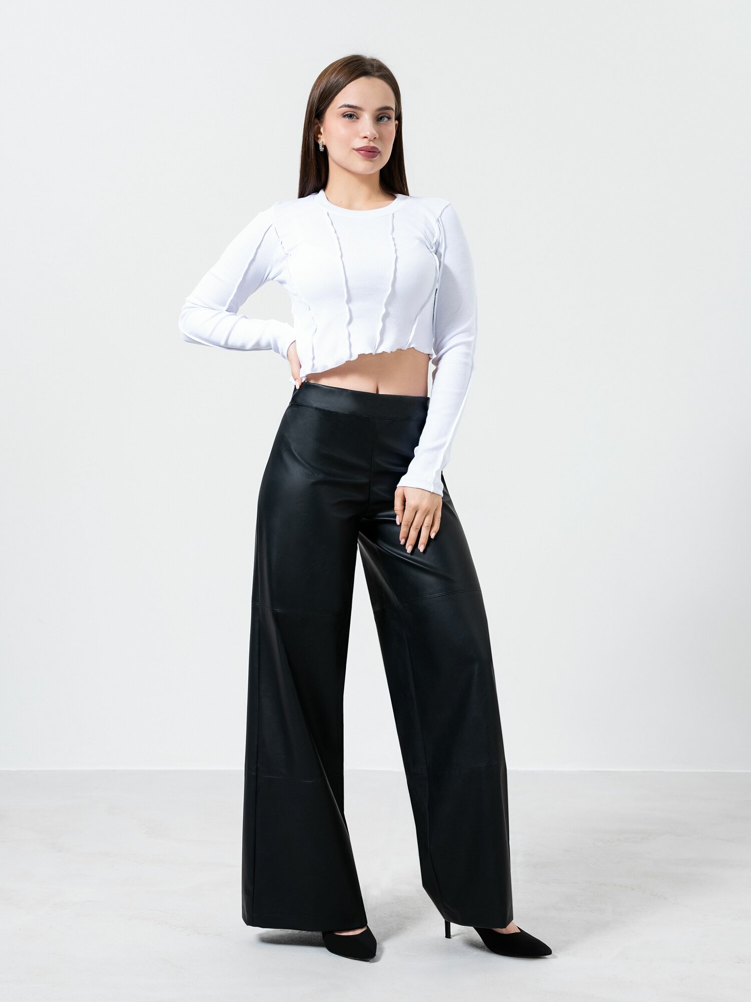 Брюки палаццо Весна-лето 2024