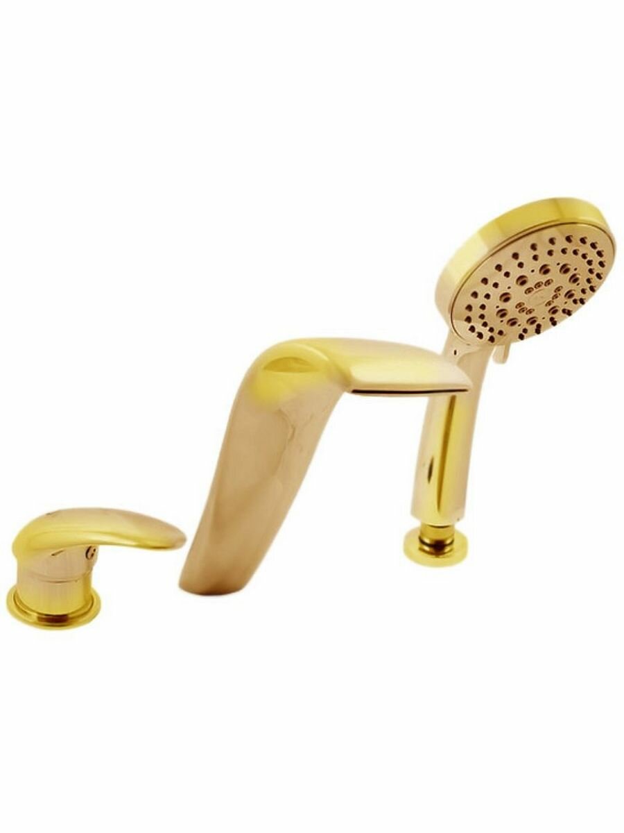 Смеситель на борт ванны, цвет золотистый, RAV SLEZAK, D461.5YZ