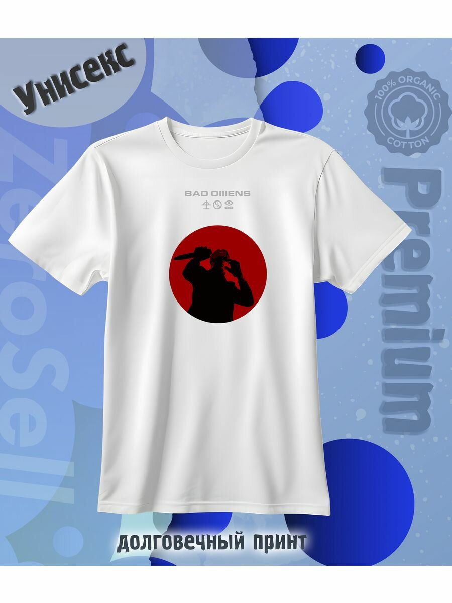 Футболка bad omens рок группа