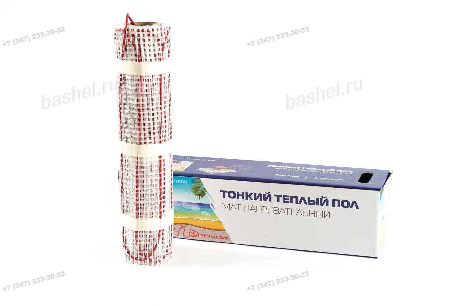 Маты нагревательные двужильные Teplocom МНД-4,0 - 640 Вт(тёплый пол), Бастион