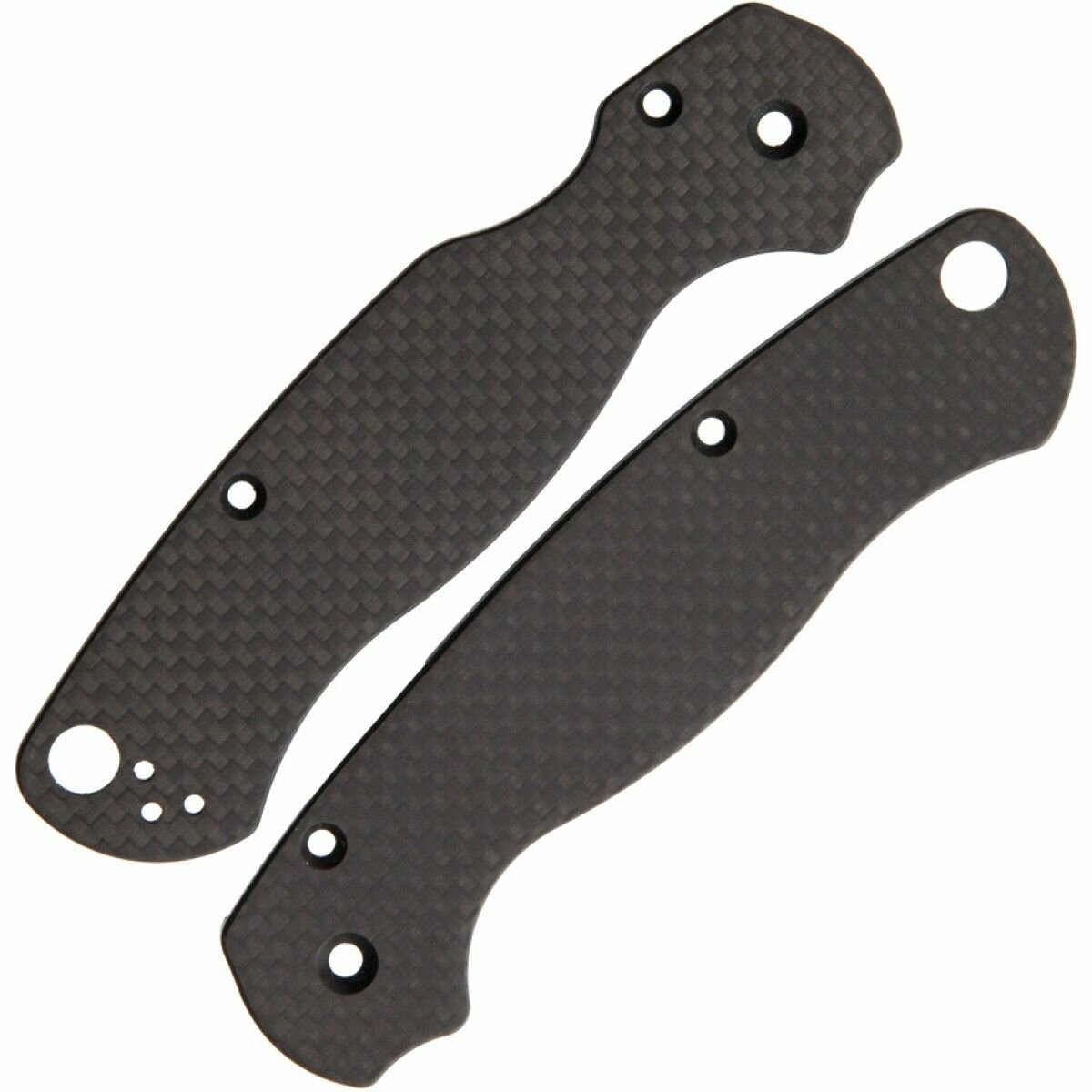 Сменные накладки для ножей Spyderco Para Military 2 Flytanium Classic (Carbon Fiber Basket Weave)