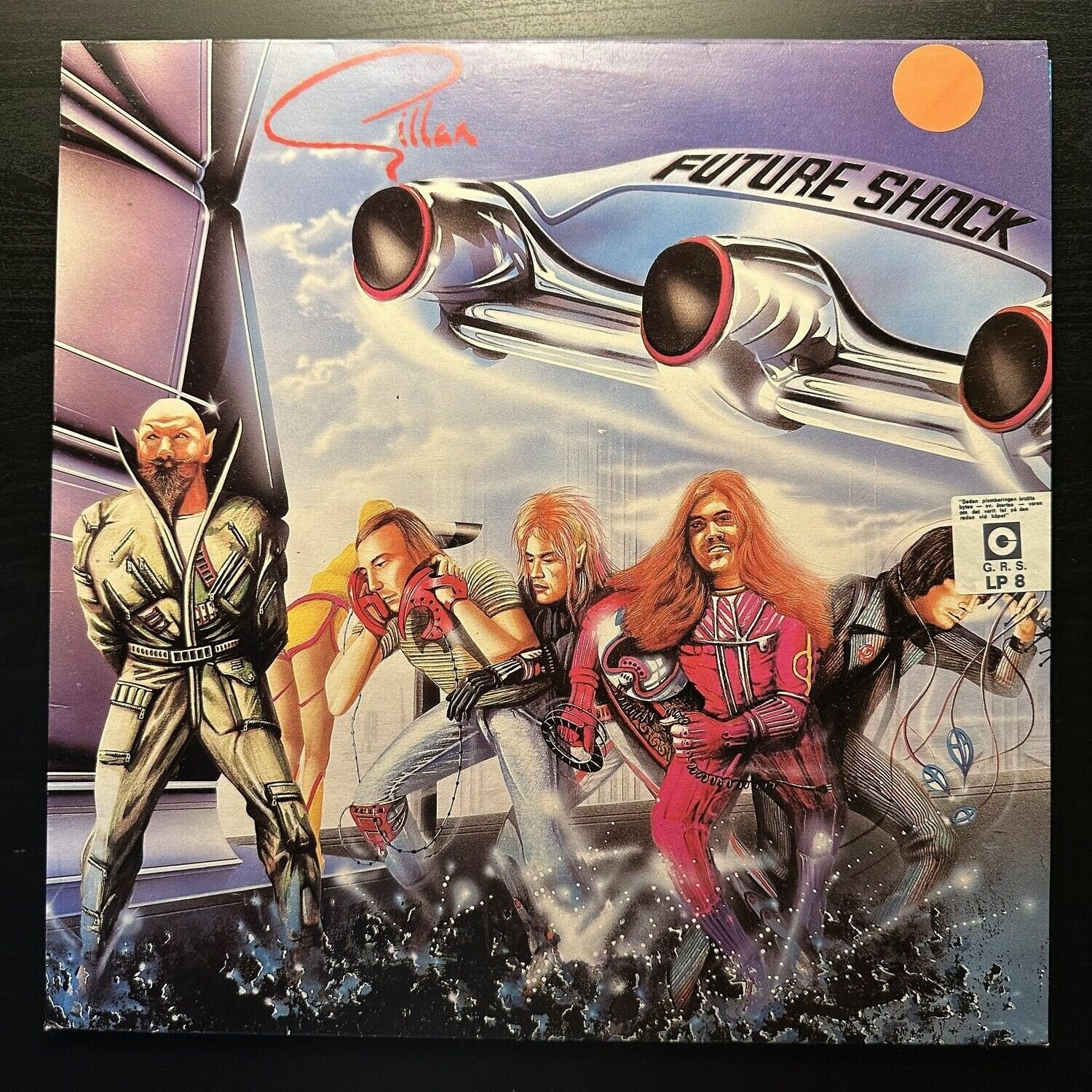 Виниловая пластинка Gillan Future Shock (Англия 1981г.)