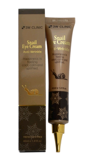 3w Clinic Snail - Eye Cream Крем для кожи вокруг глаз с "муцином улитки" 40 мл.