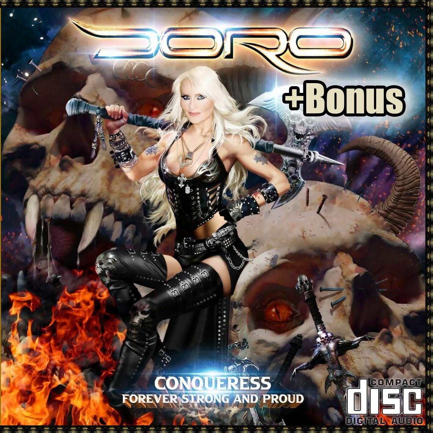 Doro - Conqueress- Forever Strong And Proud (Digibook Edition) (2023) (Сборник CDR)