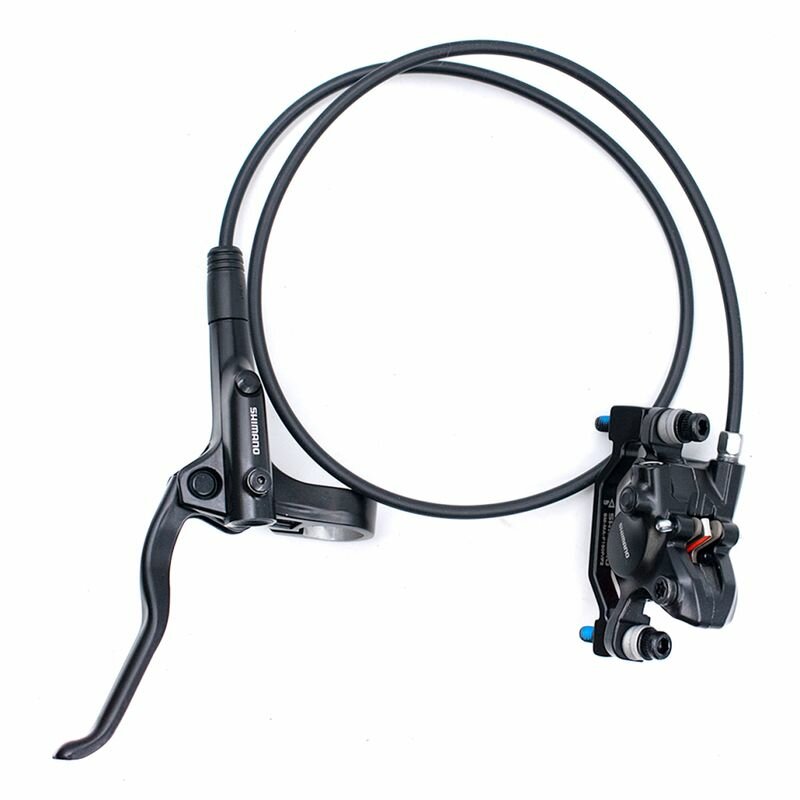 Тормоз передний, диск. гидр, SHIMANO, BR-MT200, ручка торм. BL-MT200, гидролин. - 800 мм, SM-MA-F18