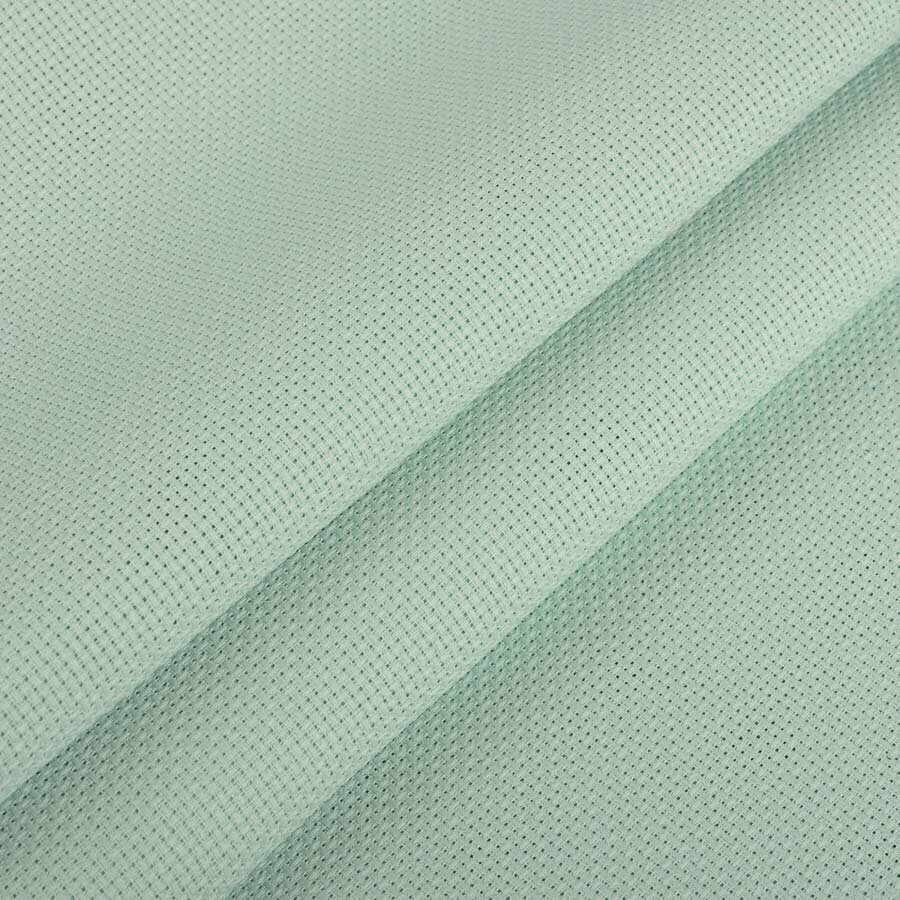 Канва K04 Gamma Aida №14 цв. Фасовка 100% хлопок 150 x 100 см +- 2 см св-голубой