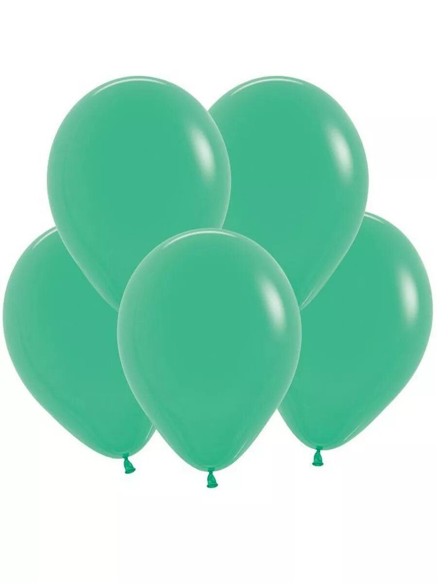 Зеленый, Пастель / Green, латексный шар (12"/30 см ) 12 шт. / SEMPERTEX, Колумбия
