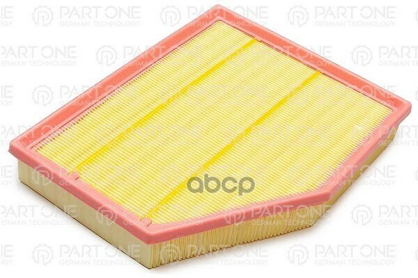 Фильтр воздушный BMW 5 E60 03>, 5 E61 Touring 04>, 6 04>, 295x231x46 PART-ONE арт. 1AF176 - высокое качество товара по низкой