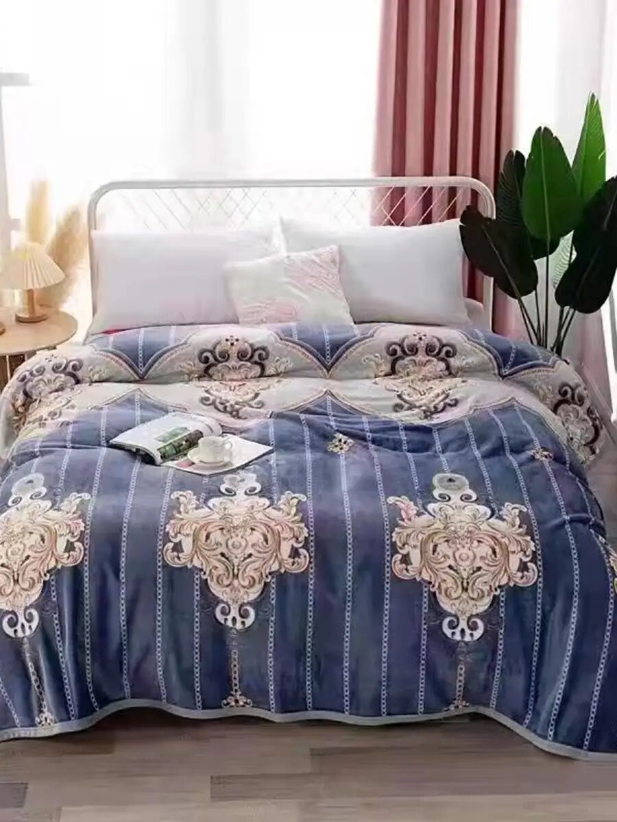 Плед Flamenco 150x200 покрывало на кровать 1,5 спальное